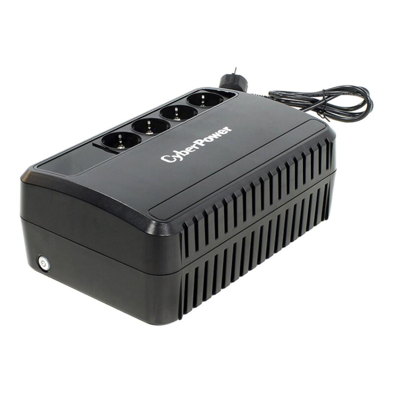 ИБП CyberPower BU850E, Line-Interactive, 850VA/425W, 4 Schuko розеток, Black