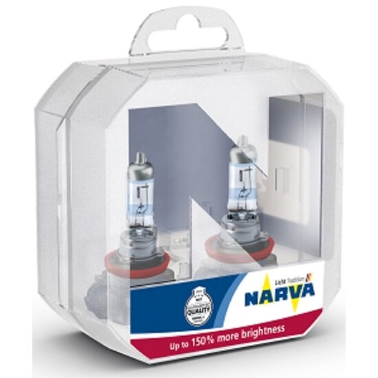Лампа автомобильная Narva Range Power +150% H1 55W P14,5s 12V, 2шт, 480682100