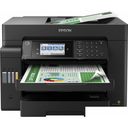 МФУ Epson L15150 (ресурс стартовых контейнеров 6500/5200, контейнер 112)