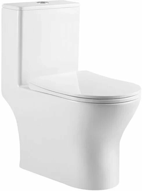 Унитаз-компакт BelBagno Lounge BB8618CPR-MN/SC безободковый, с сиденьем микролифт, белый