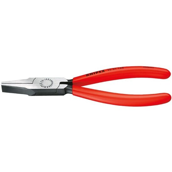 Плоскогубцы Knipex KN-2001125, с гладкими губками фосфатированные, черного цвета 125 mm