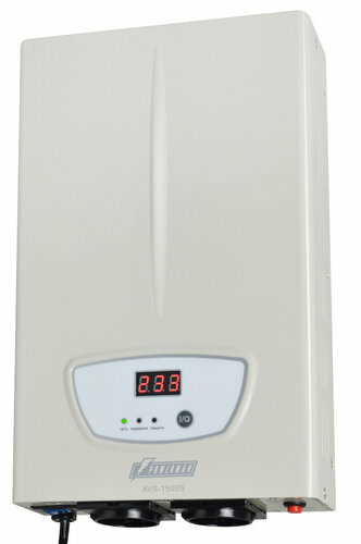 Стабилизатор напряжения POWERMAN AVS-1500S, официальная гарантия