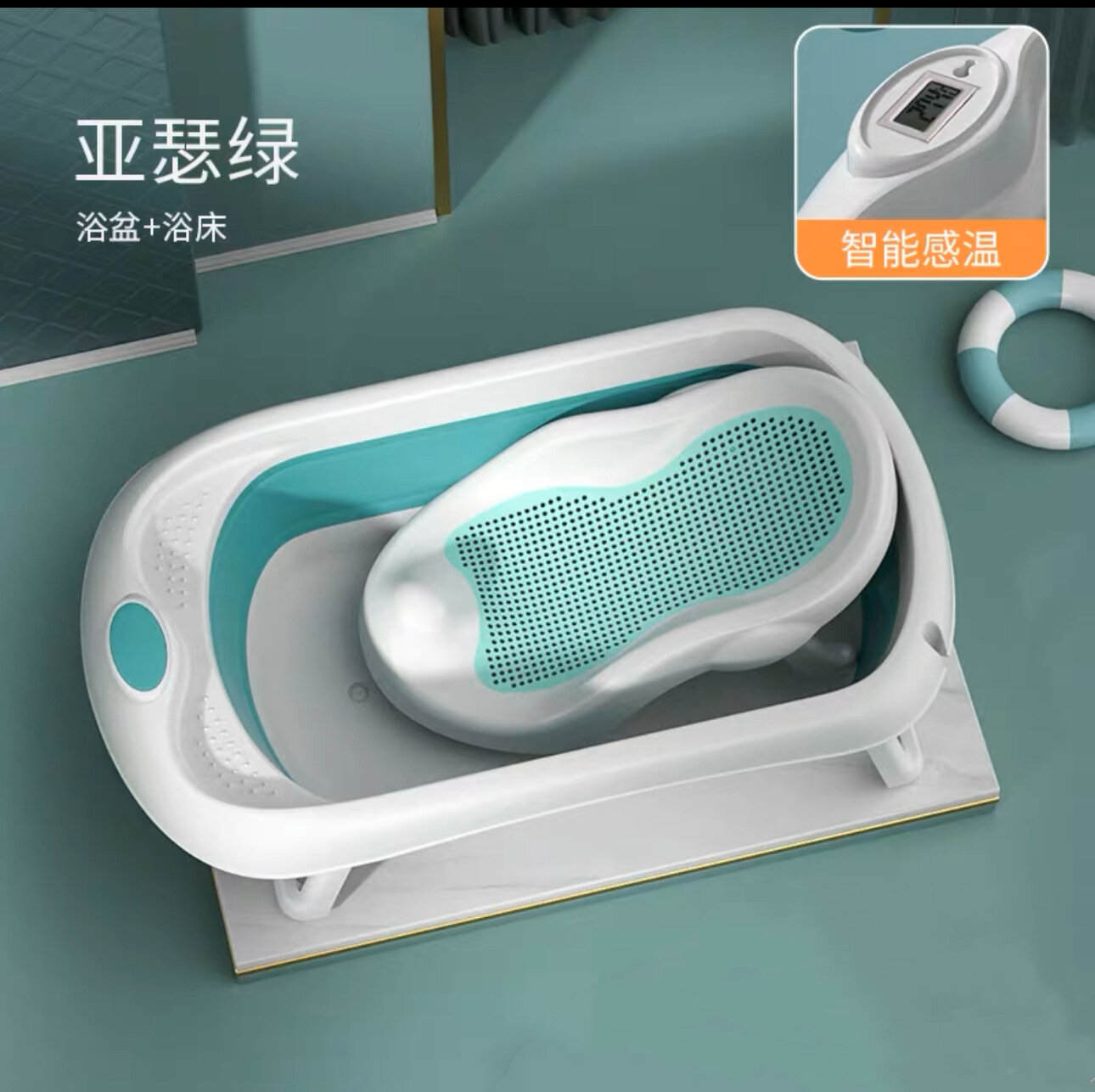 Складная ванночка для малышей, сидячая и лежачая, для домашнего использования, большая ванночка для новорожденных, детские принадлежности, ванночка для купания