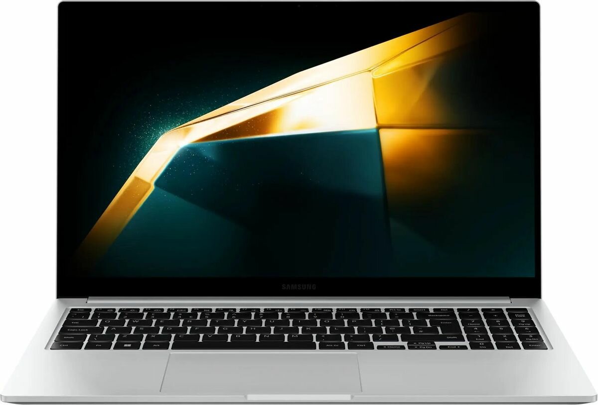 Ноутбук Samsung Galaxy Book 4 NP754 15.6", 2024, PLS, Intel Core 5 120U 1.4ГГц, 10-ядерный, 16ГБ LPDDR4x, 512ГБ SSD, Intel Graphics, Windows 11 Pro, серебристый NP754XGK-LS2IN
