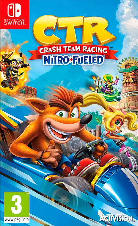 Игра Crash Team Racing Nitro-Fueled для Nintendo Switch (TSA-HCA-AST4A-UKV) (Английская версия)