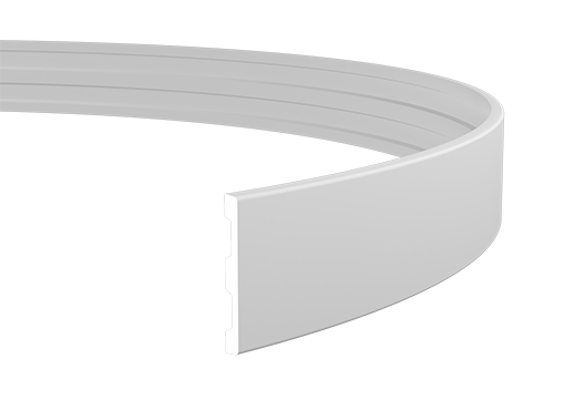 Молдинг Гибкий Европласт Лепнина 1.51.385 Д2000хШ12хВ103 мм.