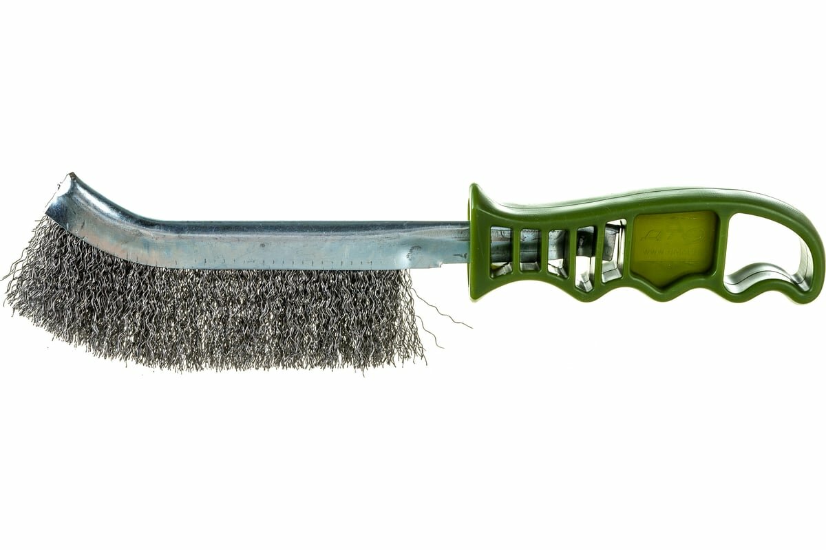 Дело техники 270211 Щетка с пластиковой рукояткой и стальной щетиной для чистки поверхностей