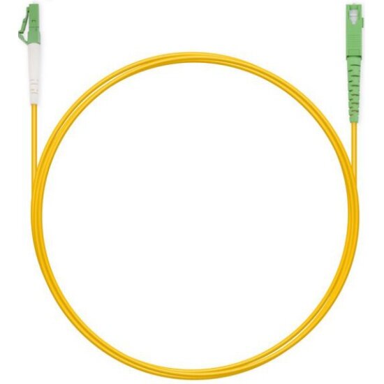 Патч-корд оптический Toplan , симплексный, LC/APC-SC/APC, SM 9/125, 1 м, LSZH