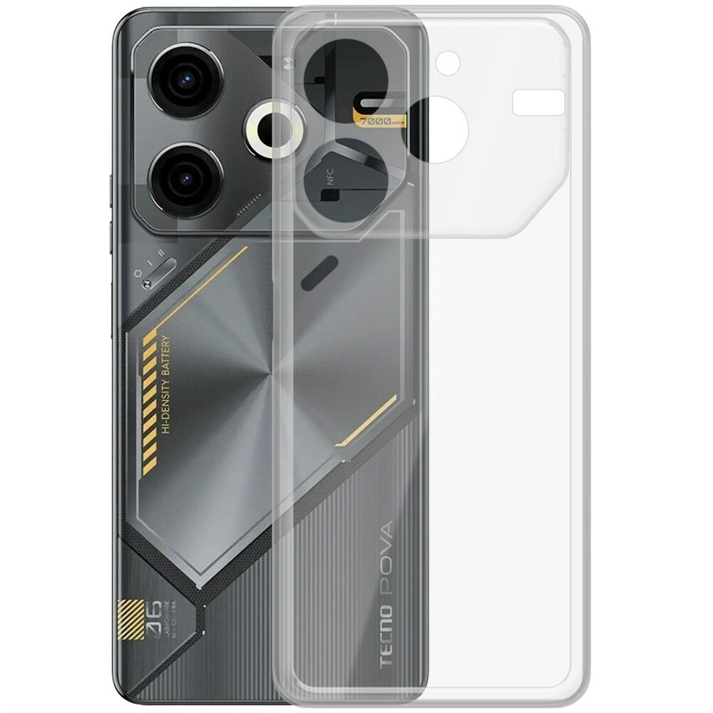 Чехол-накладка Krutoff Clear Case для TECNO Pova 6 Neo