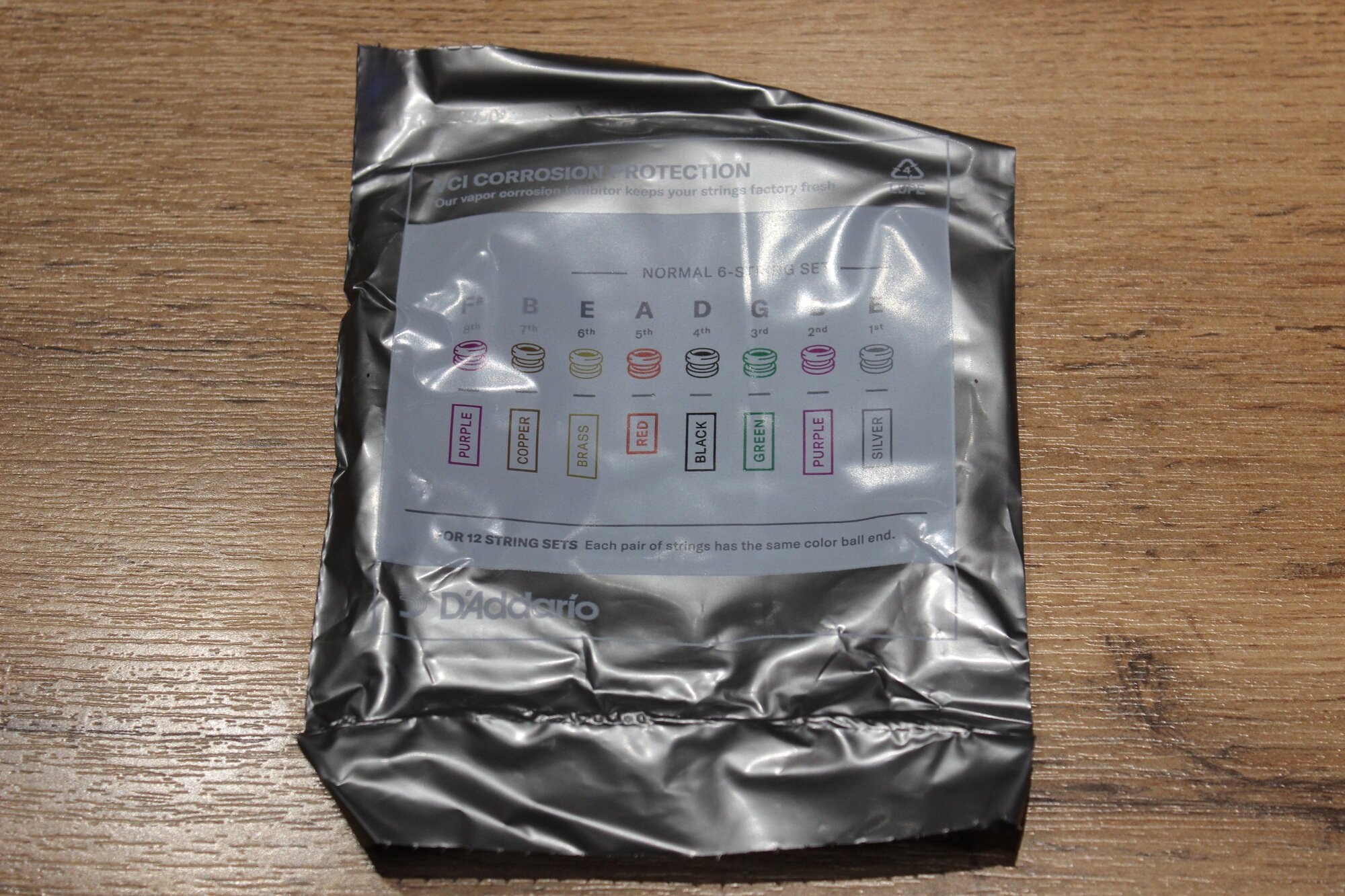 Струны для электрогитары D'Addario EXL120-B25 10-52