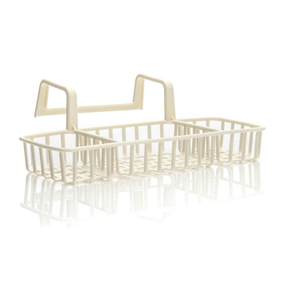 Мыльница пластиковая навесная, 20 х 30.5 х 10 см - для хранения мыла и банных принадлежностей. Не требует сверления стен.