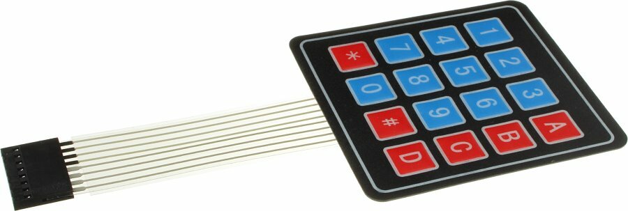 Матричная клавиатура 4х4