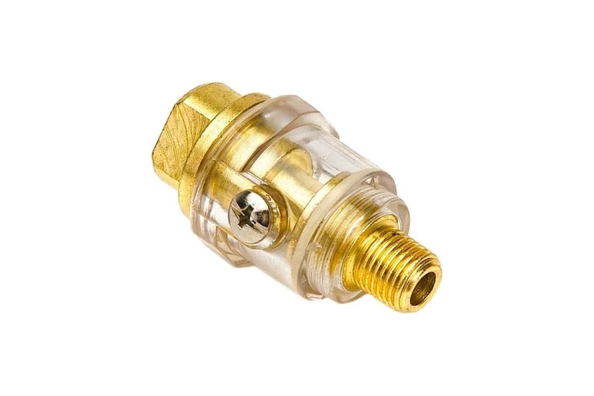 NORM лубрикатор 1/4" мини-фильтр масленка L1 CU для систем смазки и фильтрации