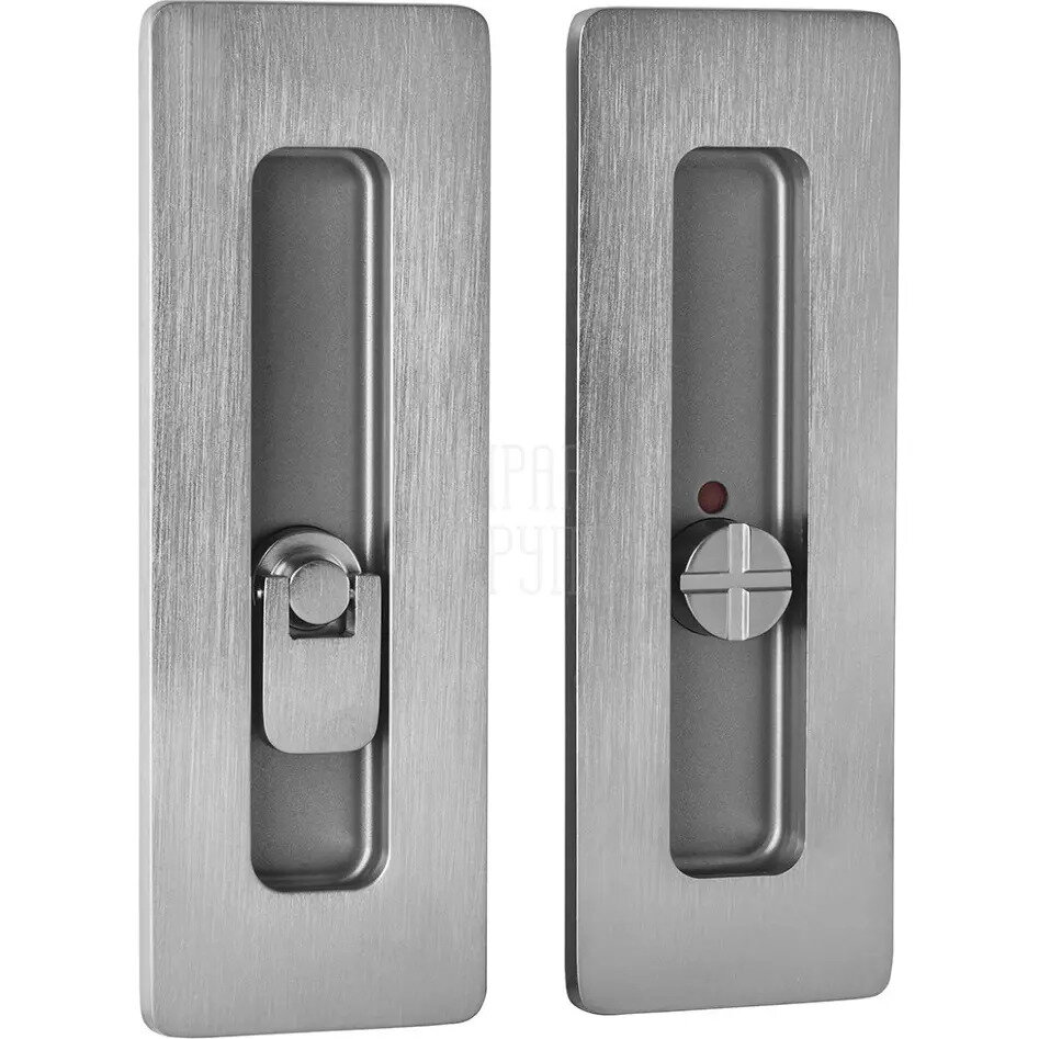 Ручка на раздвижные двери Tupai 4181 WC 5S матовый хром