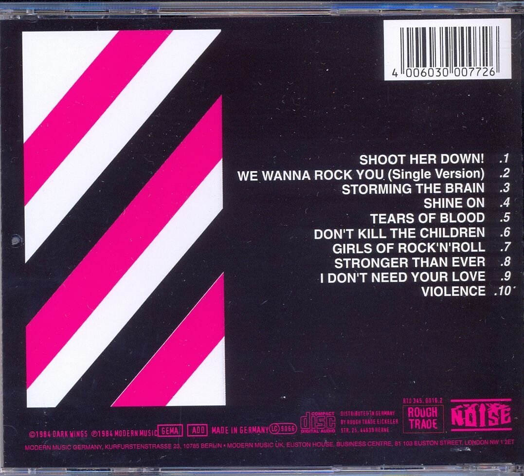 GRAVE DIGGER - Shoot Her Down 1984 г Компакт диск — фото 1