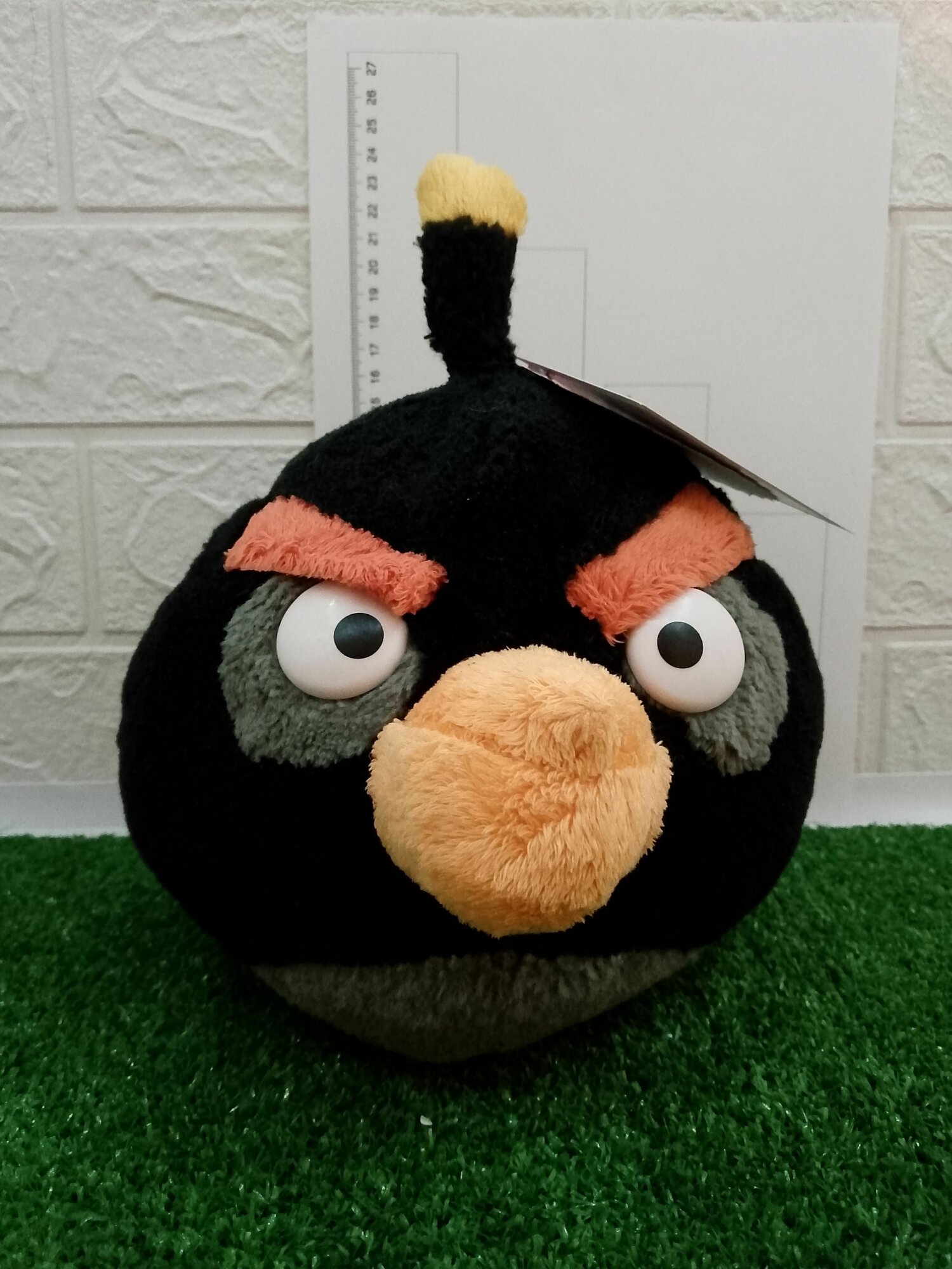 Мягкая игрушка Злые птицы зомби bomb "Angry Birds star zombies"