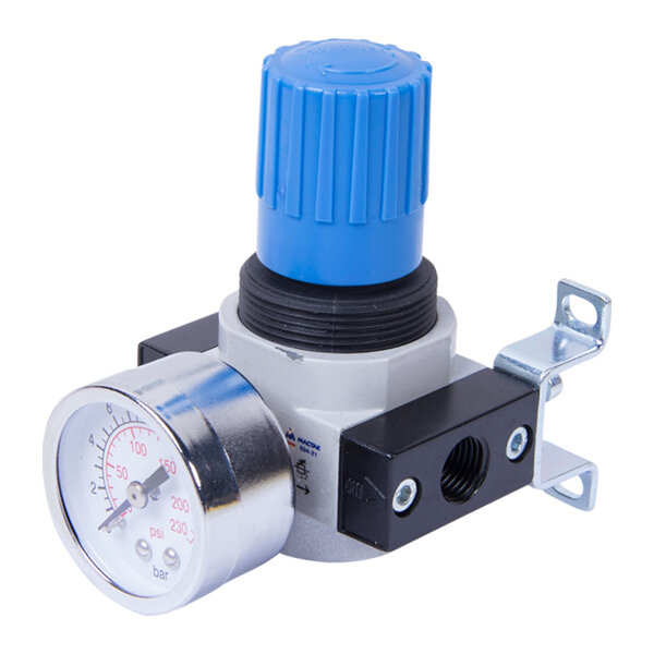 Редуктор 1/4" с манометром Мастак 694-21