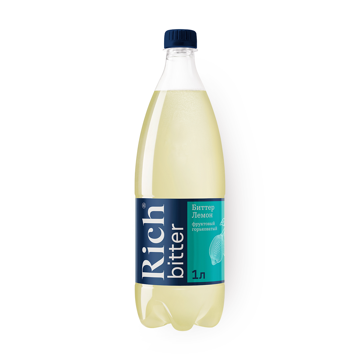 Тоник Rich Bitter "Биттер Лемон", 1 л, в пластиковой бутылке