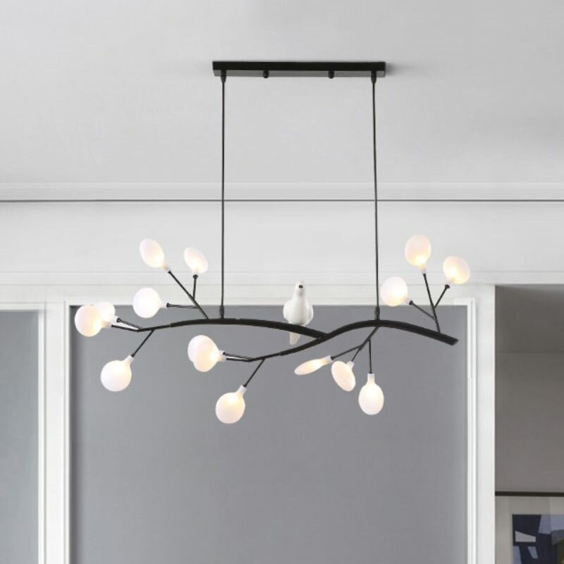 Современная, простая, стильная люстра для птиц-1