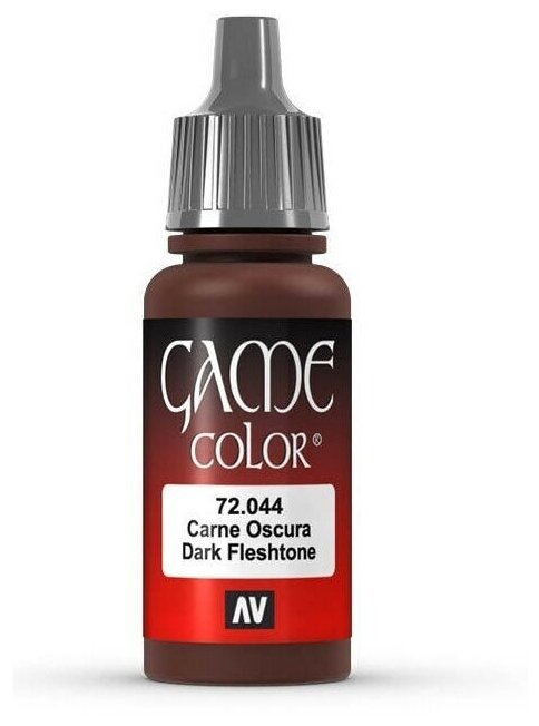 Краска акриловая Vallejo GAME COLOR 17ML. DARK FLESHTONE 72.044