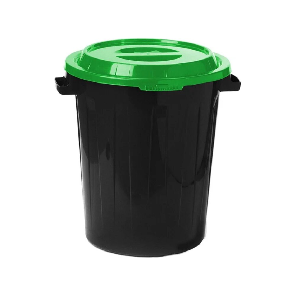 Бак IDEA Ярко-Зеленый М 2393 ярко-зеленый 60 л, для удобства переноски есть ручки