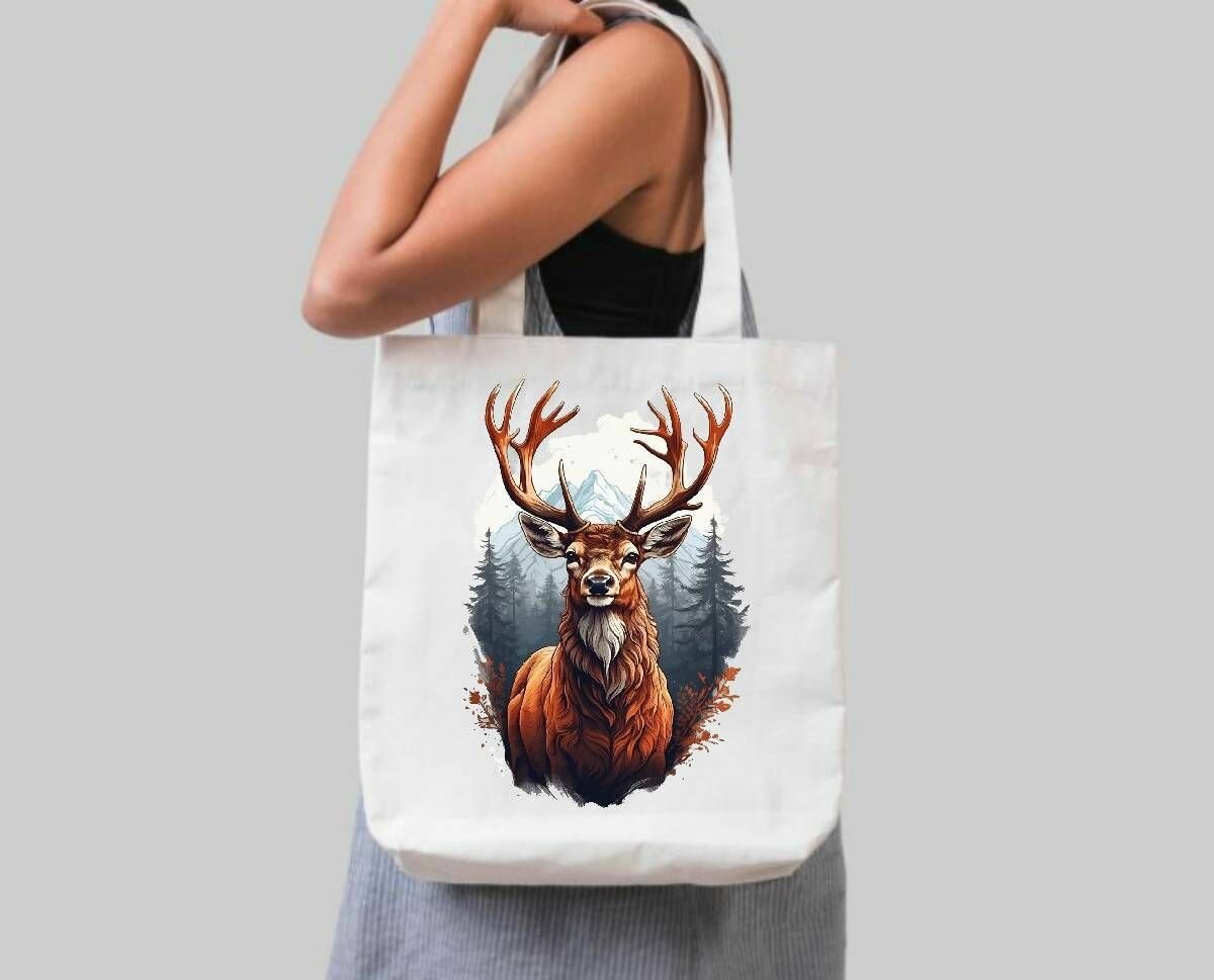 Термотрансфер "Олень" 21х15, наклейка на одежду