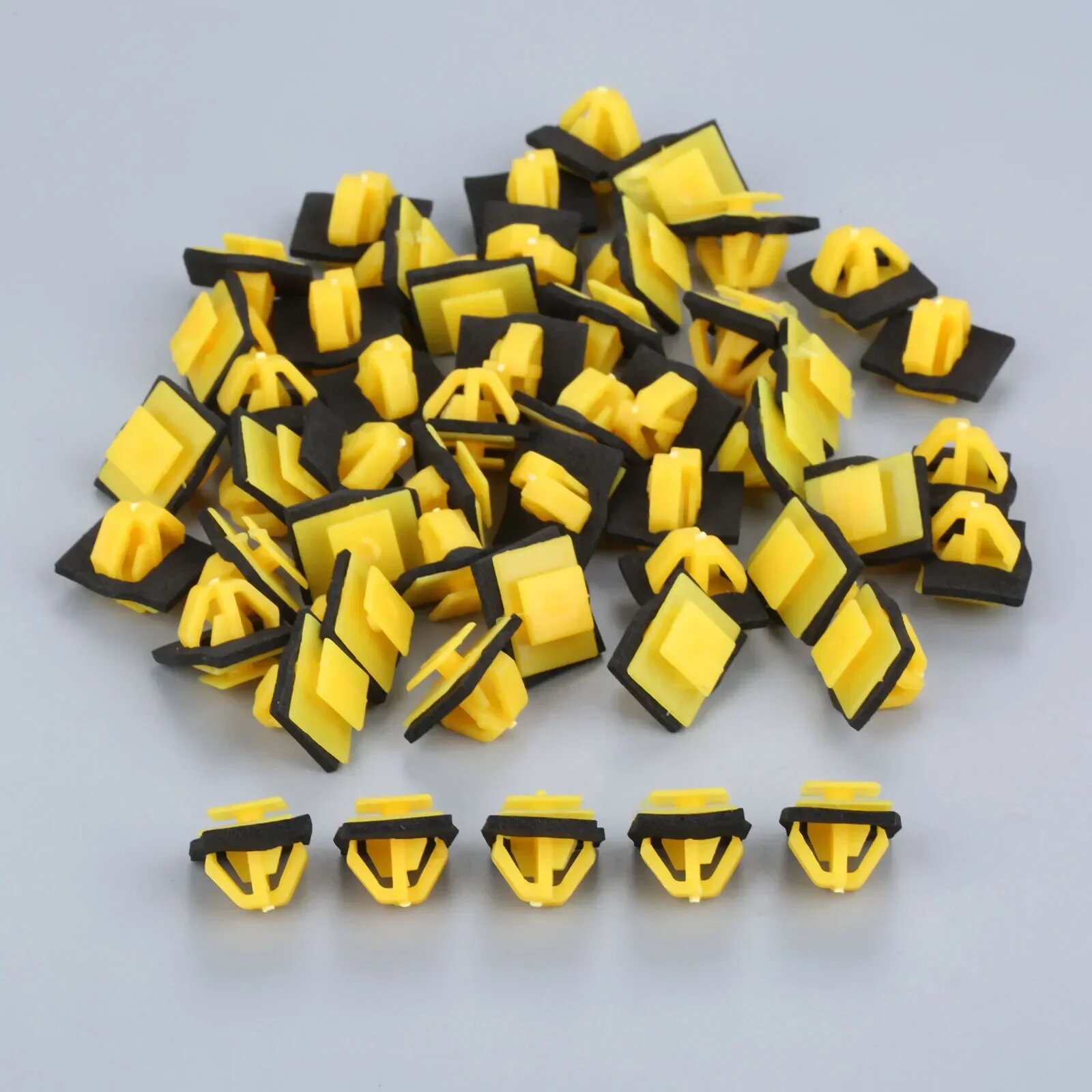 Автомобильный зажим для бровей, 50x, пластиковые заклепки D184