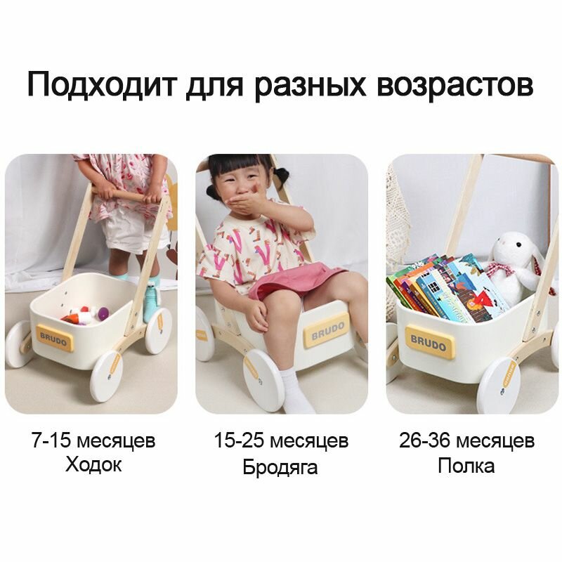 Ходунки-каталка детские — фото 1