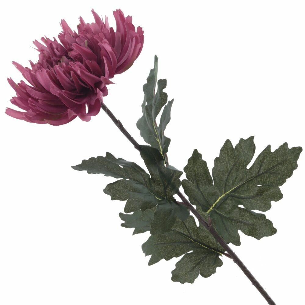 Цветок искусственный "Хризантема", 25х20х80 см