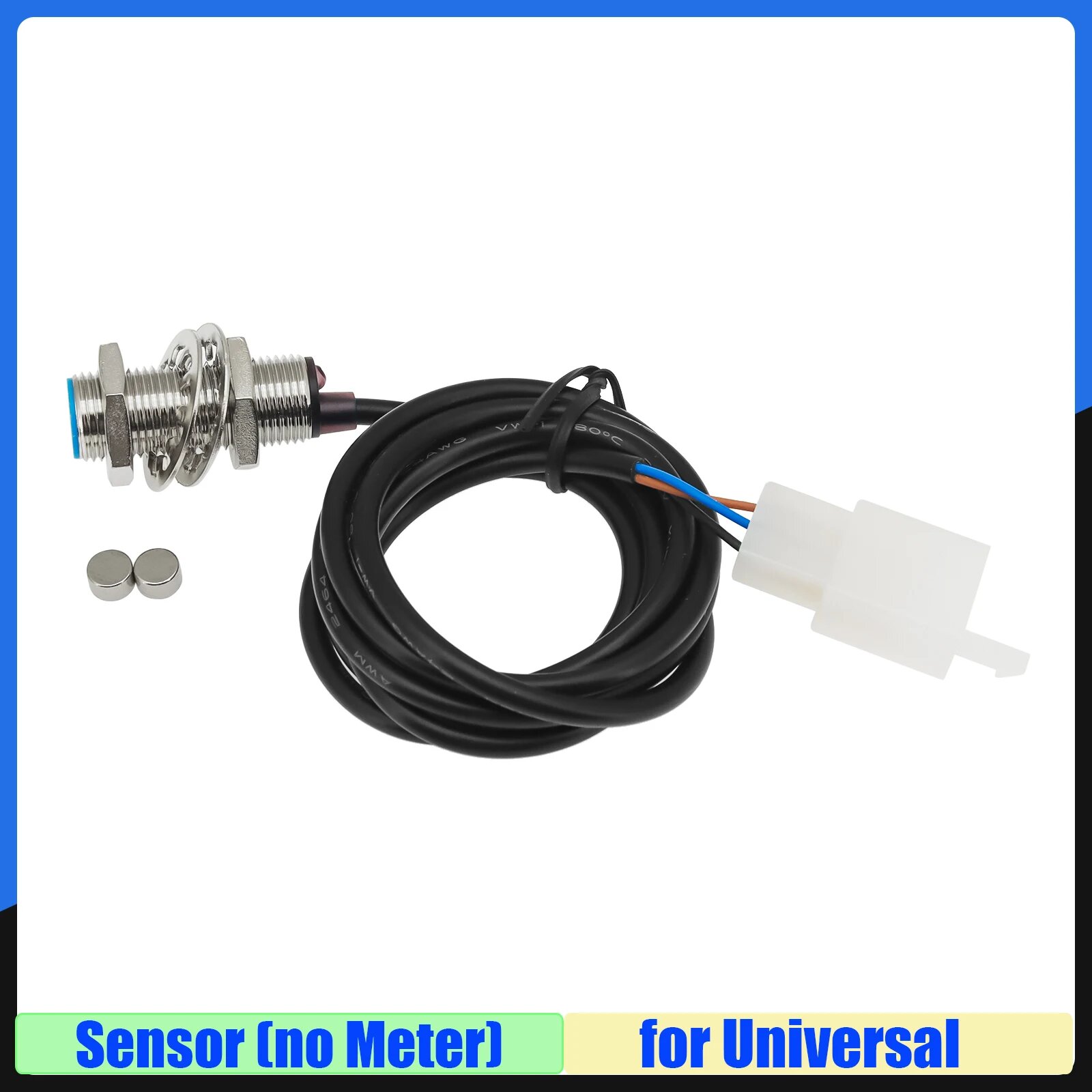 1 шт, комплект для замены датчика спидометра мотоцикла, прочный цифровой кабель датчика одометра, универсальный для мотоцикла, квадроцикла на заказ