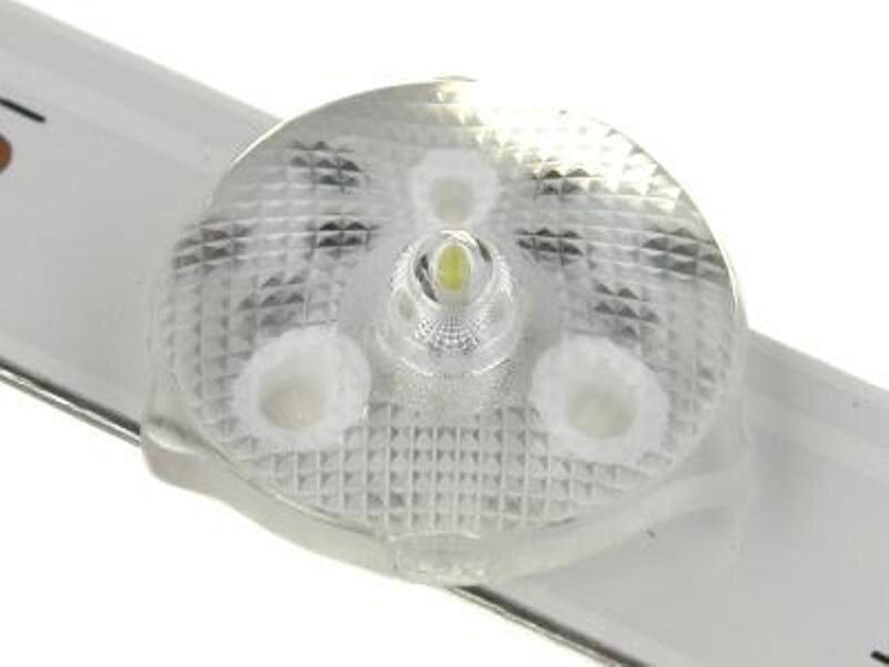 Комплект светодиодной подсветки JL. D43071330-002FS-M (3 планки по 800 мм 7 линз)