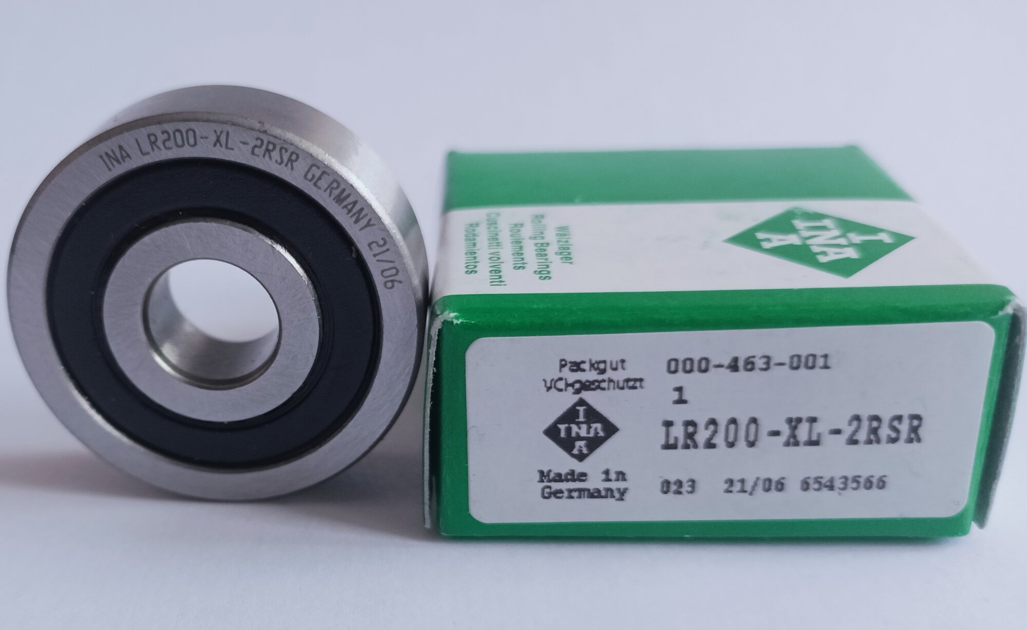 Подшипник INA LR200-XL-2RSR радиальный шариковый подшипник (10х32х9)