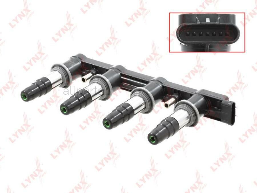 LYNXAUTO SPL1096 катушка зажигания, CHEVROLET AVEO/KALOS 1.4 08- / CRUZE 1.6-1.8 09- / ORLANDO 1.8 11-