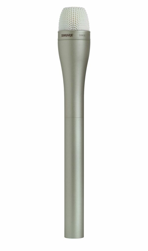 SHURE SM63L Динамический микрофон для интервью всенаправленный, 80-20000 Гц.