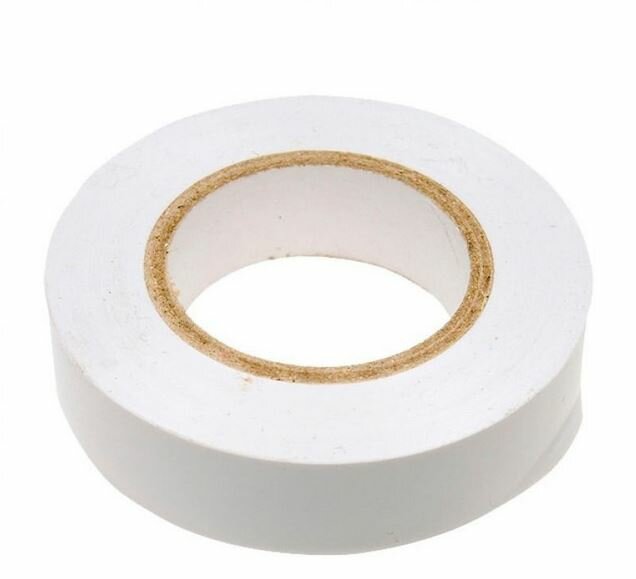 Изолента 19мм x 25м белая Nord YADA