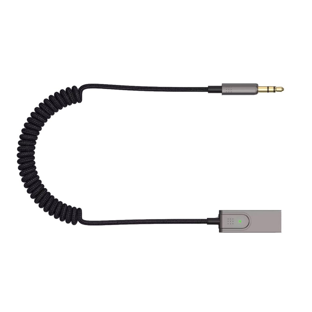 Bluetooth-совместимый Вспомогательный Адаптер 5.3 для Автомобильного Приемника Динамик Домашнего Стереофонического Телефона Музыкальный Приемник USB до 3,5 мм