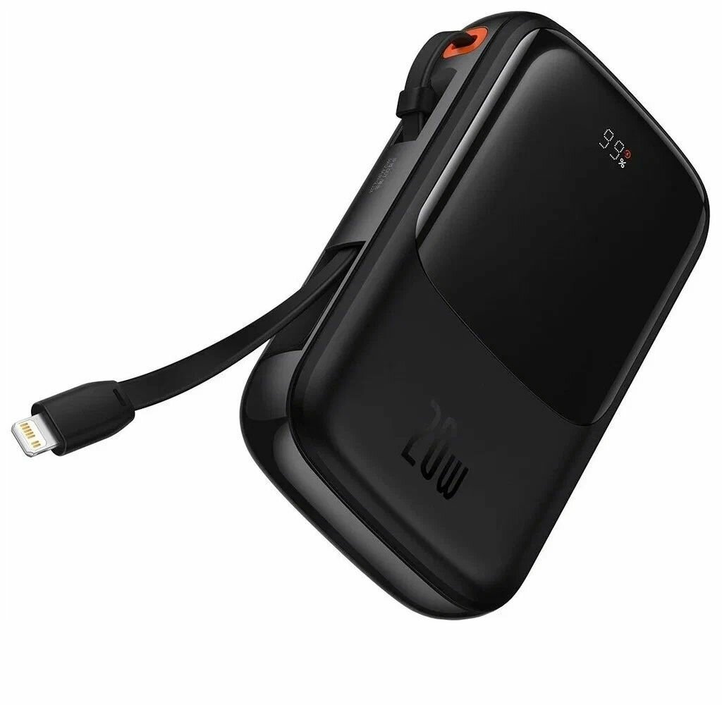 Внешний аккумулятор Baseus Qpow Pro Digital Display Fast Charge Power Bank IP Edition 10000mAh 20W (PPQD020001)