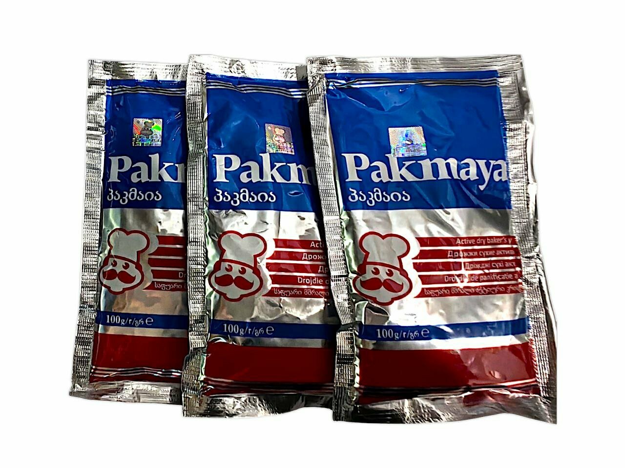 Дрожжи Пакмайя 3*100гр