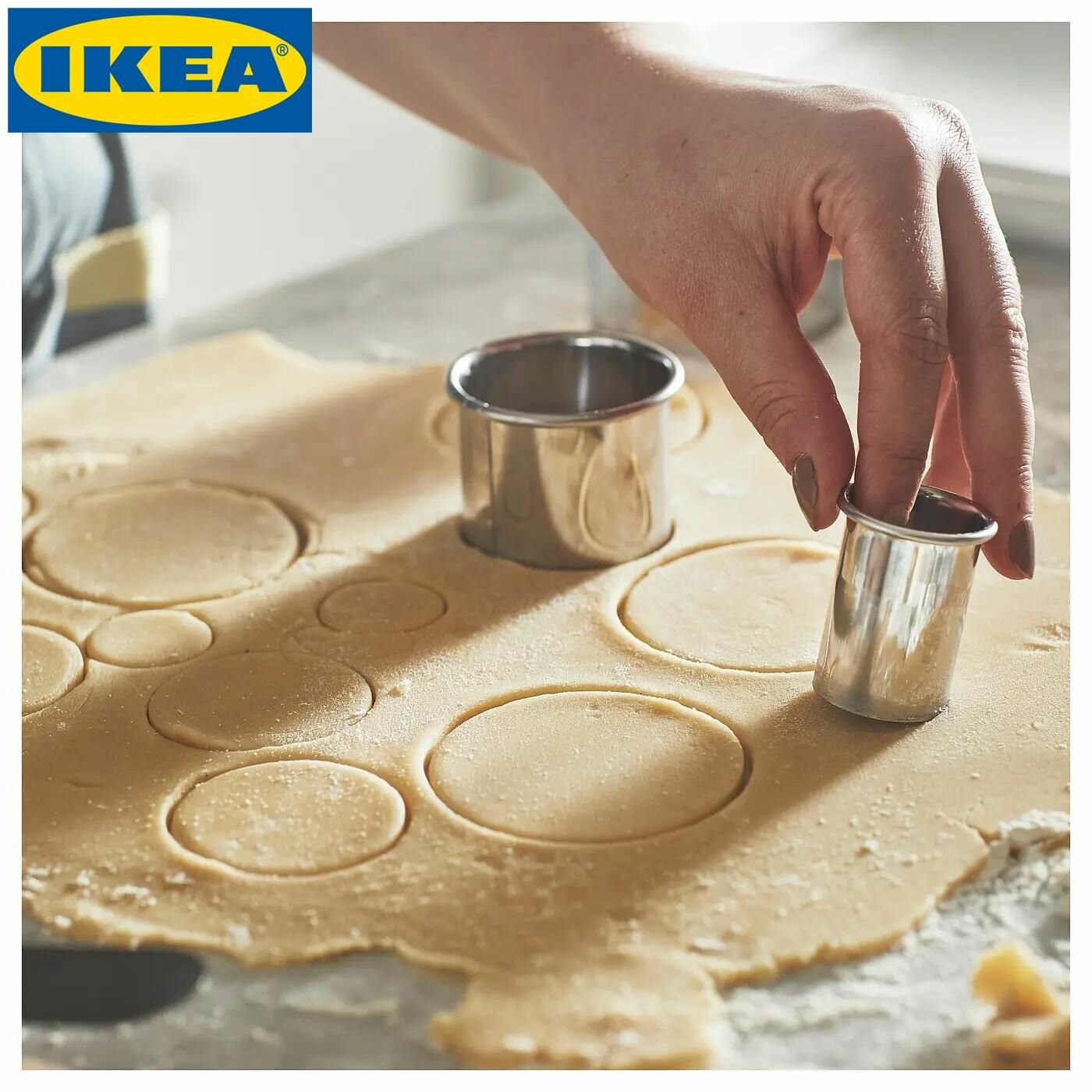IKEA кулинарная форма для вырубки теста, 1 упаковка, инструмент для работы с тестом — фото 1