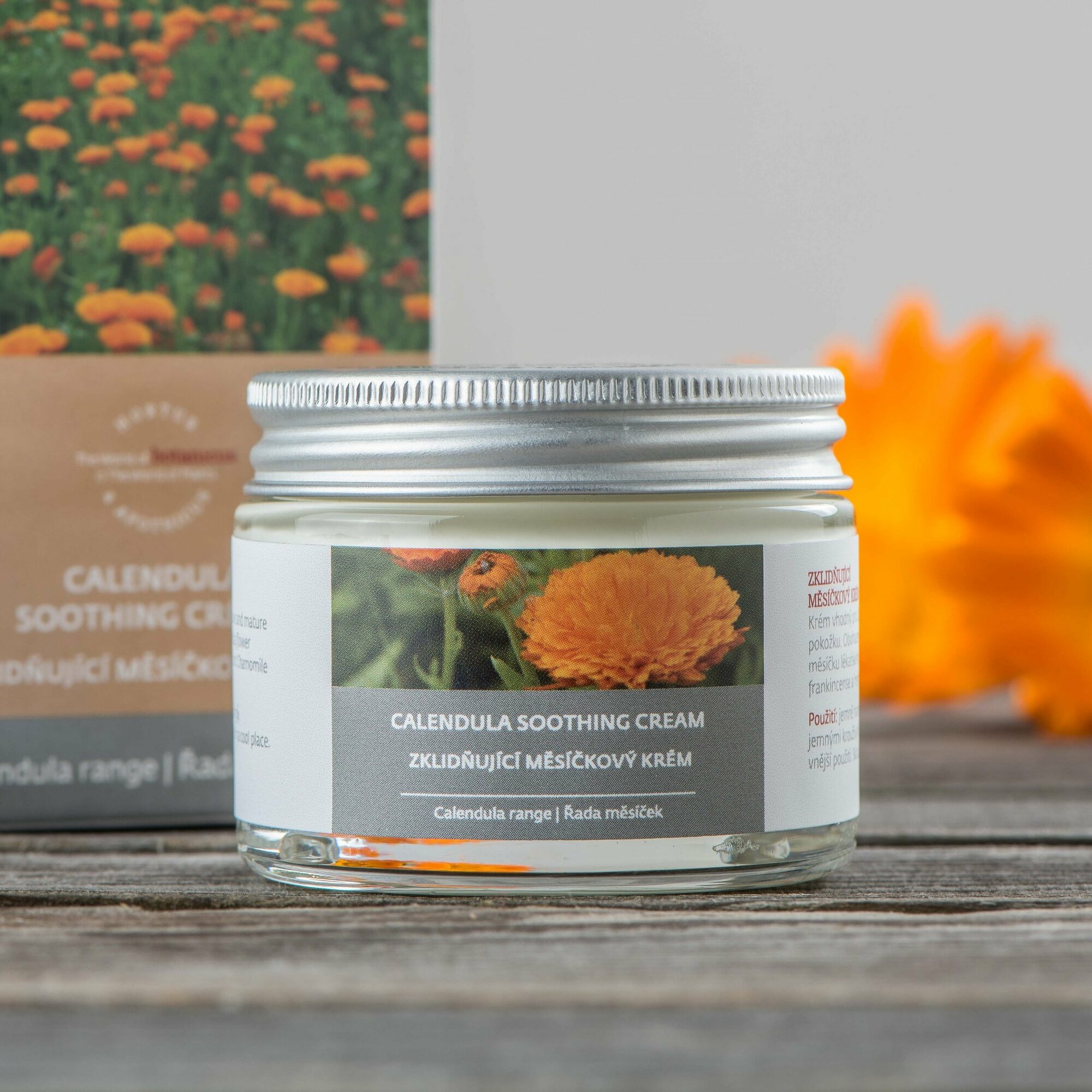 Botanicus Успокаивающий крем с календулой, 50 г