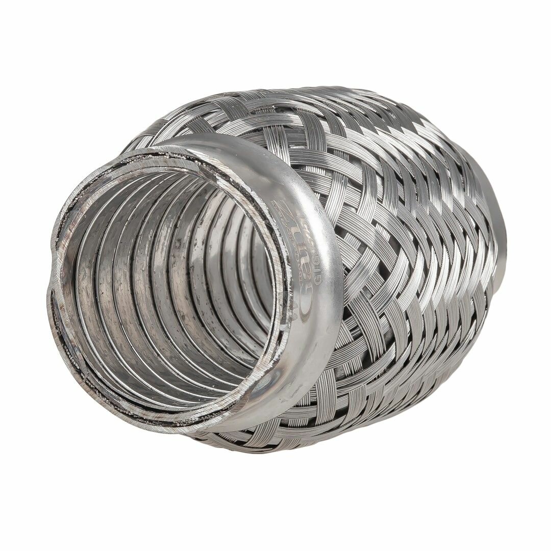 Компенсатор (гофра) выхлопной системы 3х-слойная InterLock 38x90 UNIVERSAL D 38mm L 90mm