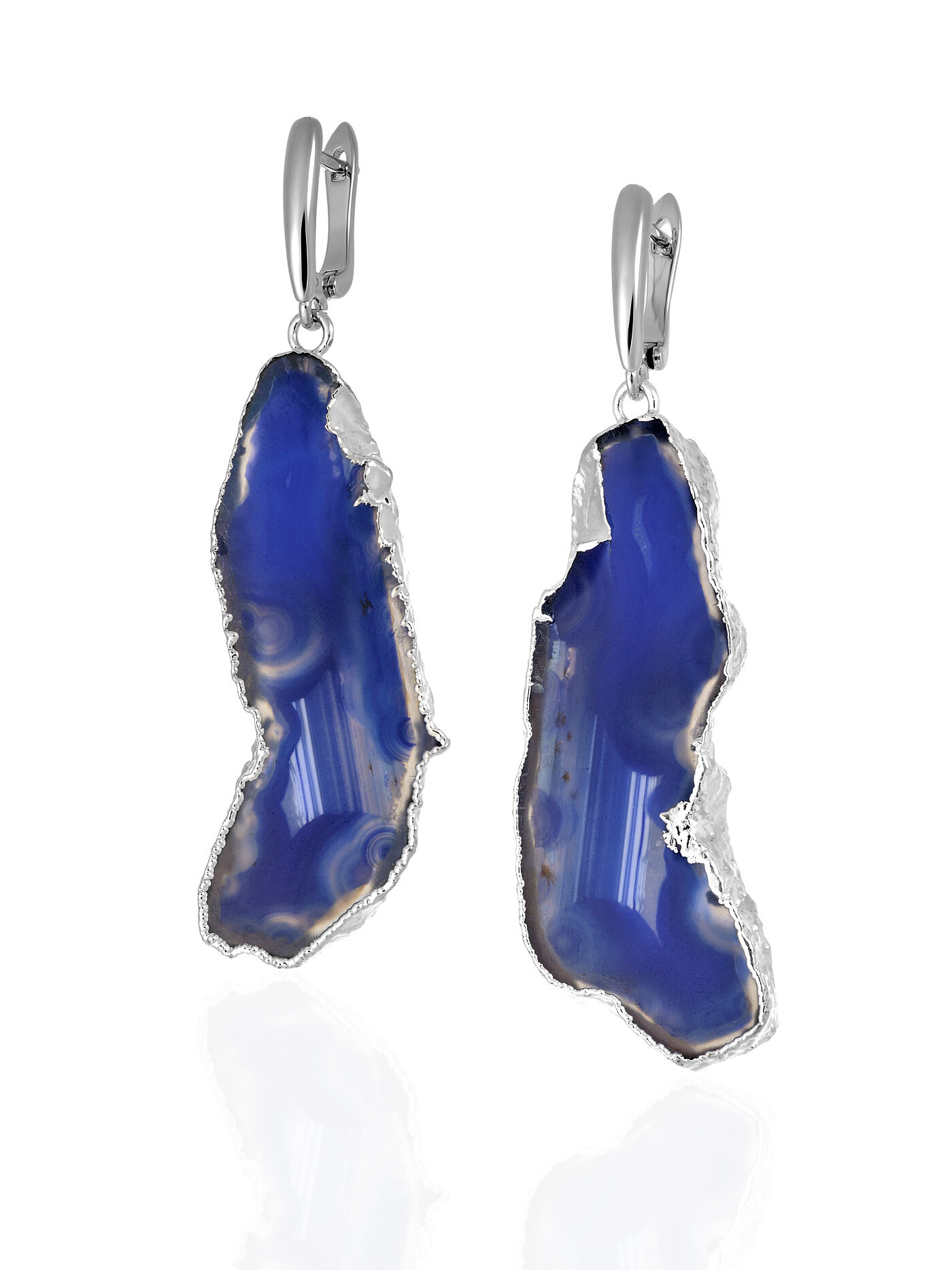 Серьги с подвесками 1/33 EDITION, агат