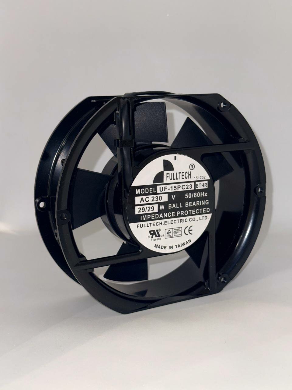 Вентилятор FULLTECH UF-15PC23 BTH 230v 29w 172x150x50 2pin