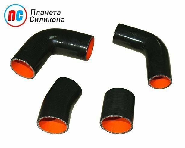 Силиконовые патрубки интеркулера Nissan Patrol ZD30 / мотор Y61 (комплект 4 штуки) 14468VC1000