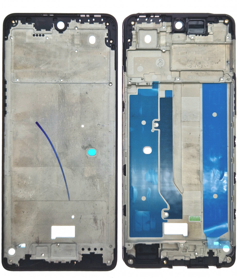 Рамка дисплея для Tecno Pova 6 Neo черный