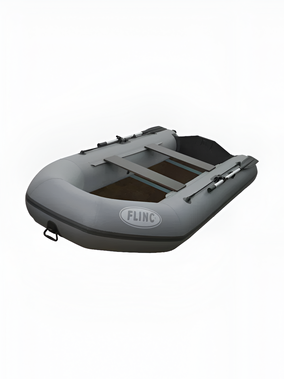 Лодка Flinc "FT320L", серая, ПВХ, 3 места, грузоподъёмность 320 кг