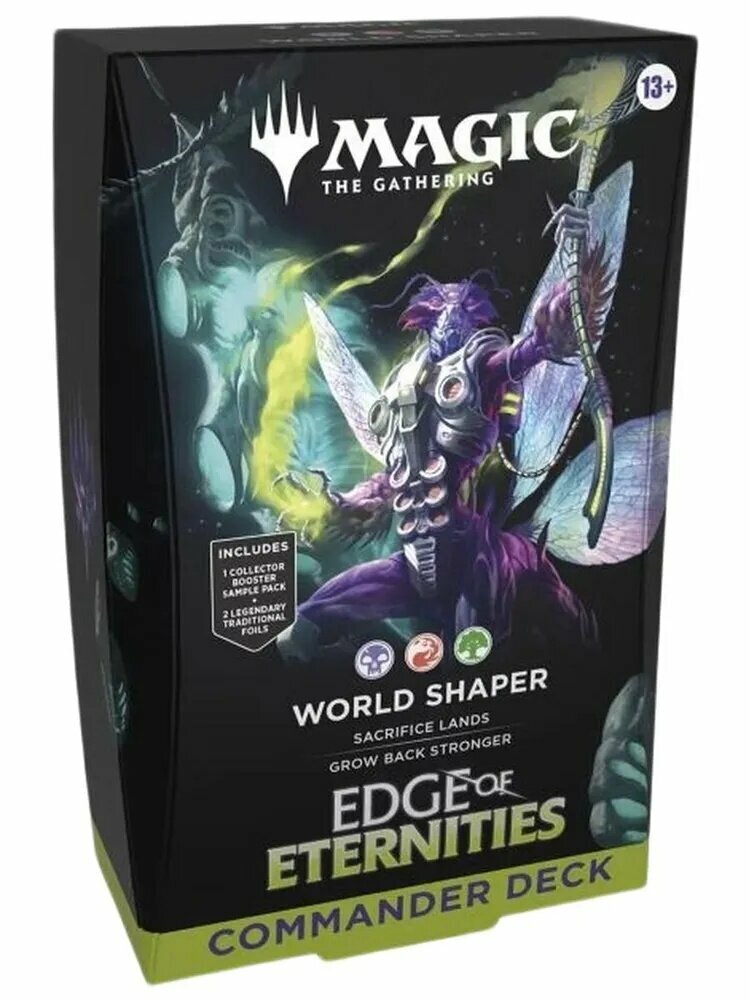 Magic: The Gathering Edge of Eternities Commander Deck - World Shaper(Английский)