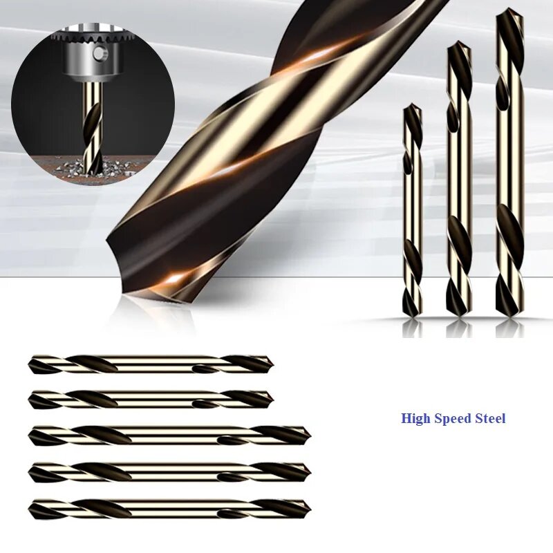 Спиральные сверла из высокоскоростной стали M2 3-5.2 мм 3.0mm-(2pcs)