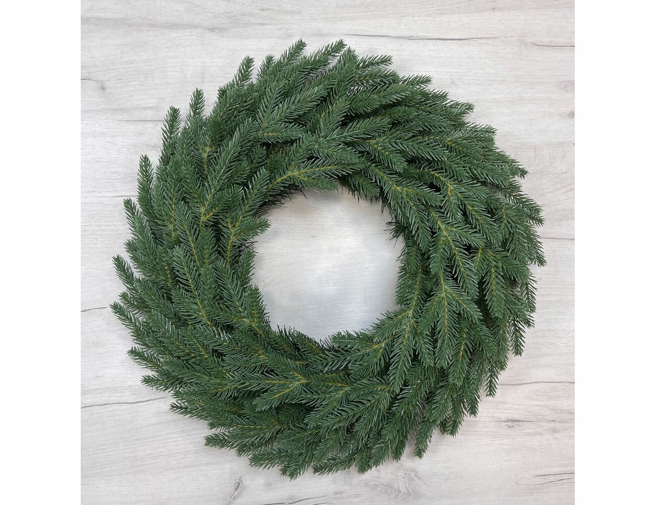 Венок Русский Премиум 45 см, литая 100%, TreeDeLuxe 70142
