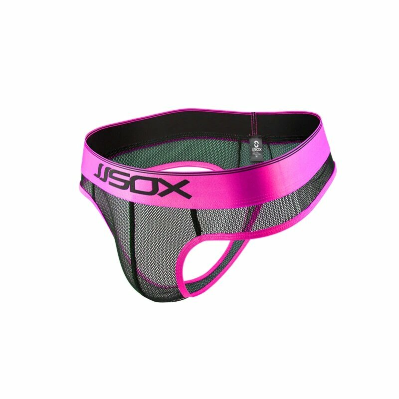 Мужские стринги WIDYZON Розовые XL